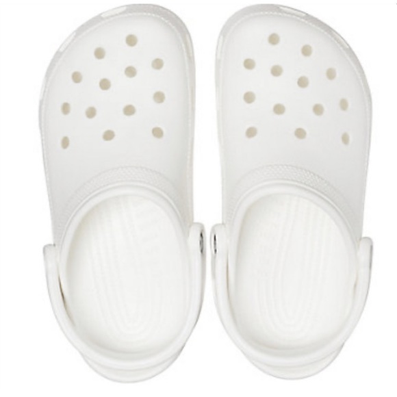 CROCS | Shoes | New White Crocs Classic Clog | Poshmark